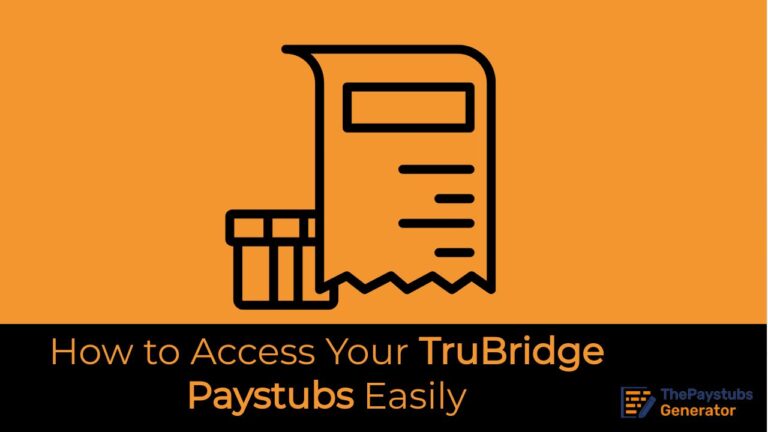 TruBridge Paystubs & Login Guide | Create Paystubs Online